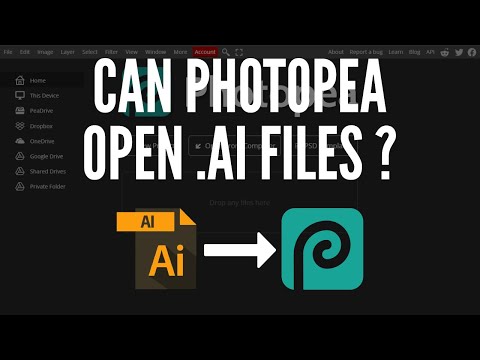 Can Photopea open and edit Adobe Illustrator (.Ai) vector files ?