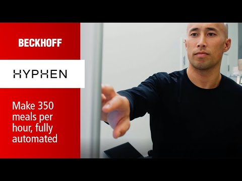 Beckhoff and Hyphen | Modular, Fully Automated Makeline for Foodservice