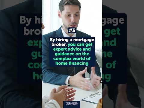 What is the purpose of a MORTGAGE BROKER?