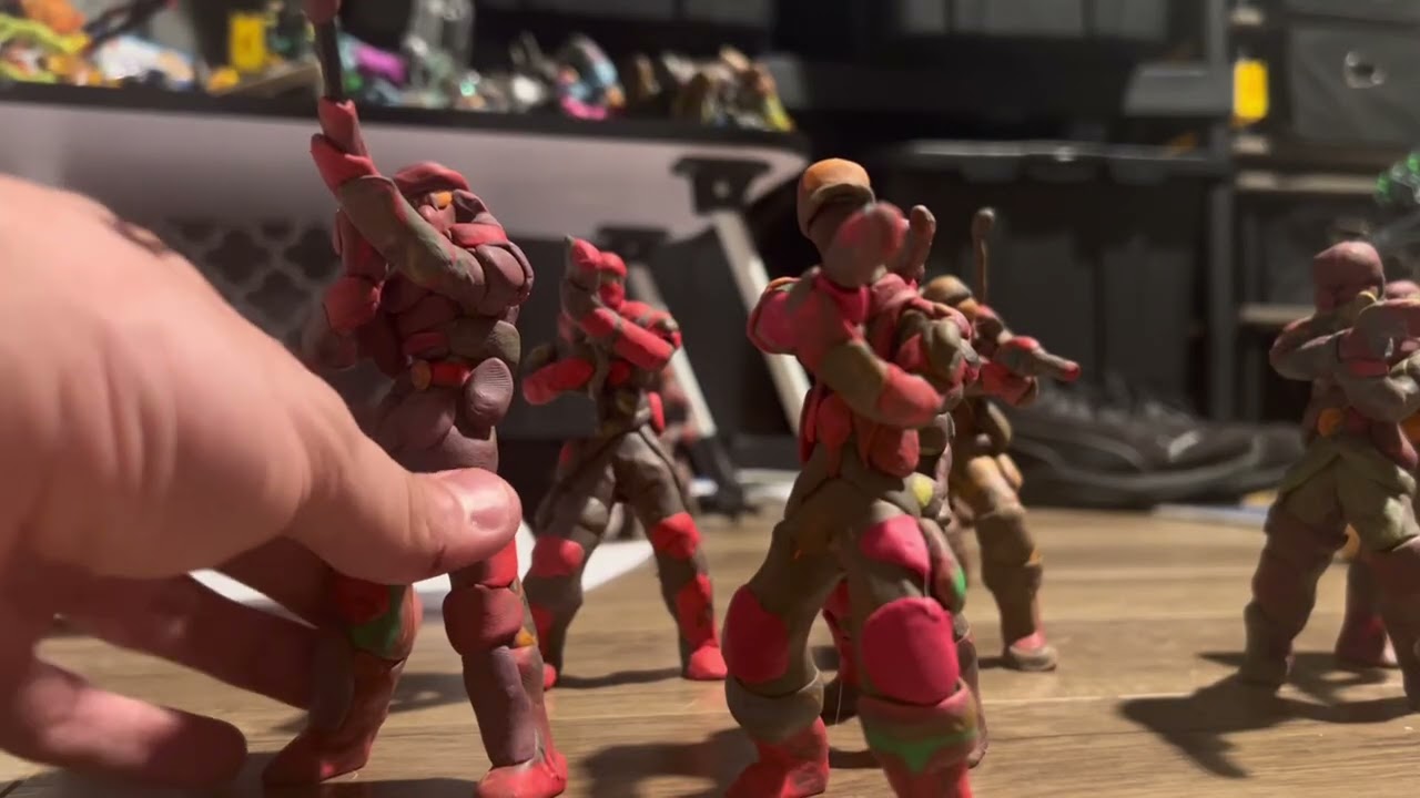The Teen Dinos Shadow Cobra War Trailer (made it with clay and FlipClip, @teendinos2000)