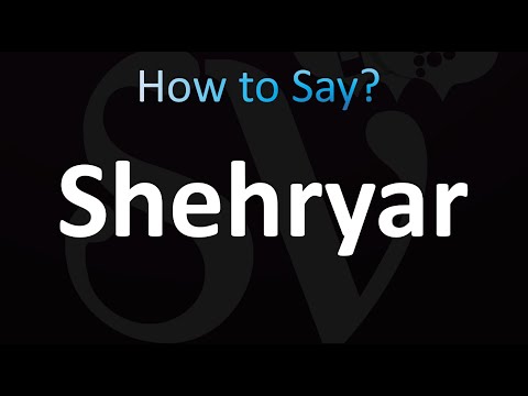 How to Pronounce Shehryar (CORRECTLY!)