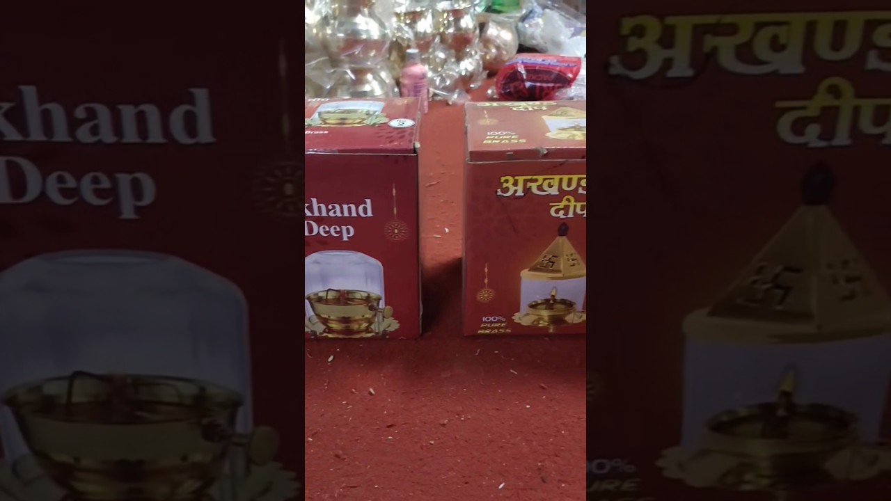 Brass Akhand Diya available in 3 Designs at Zee Metal Collection #brass #akhand #diya #shorts