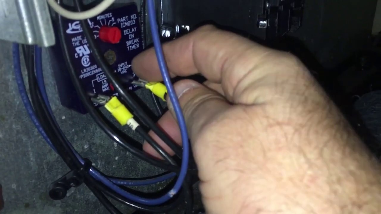Time delay Wiring - it Matters WHERE You put the Wires.