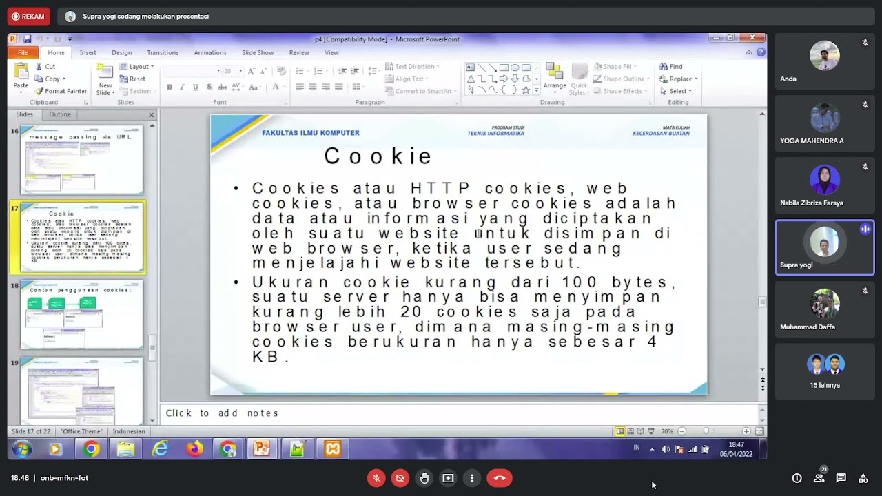 Pemrograman Web Lanjut - Pertemuan 5