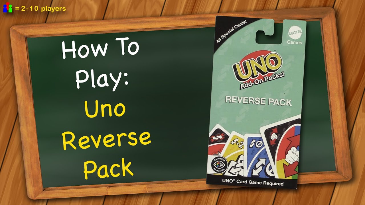 How to play Uno Reverse Pack