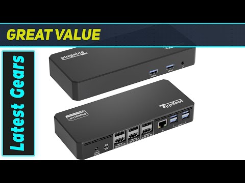 Plugable UD-6950PDZ: Best USB-C Dock for Triple 4K Displays
