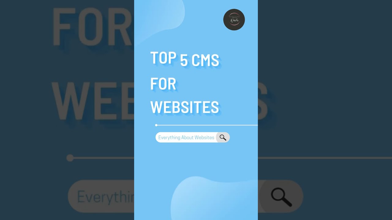 Top 5 CMS For Websites | Best CMS for website | Wordpress