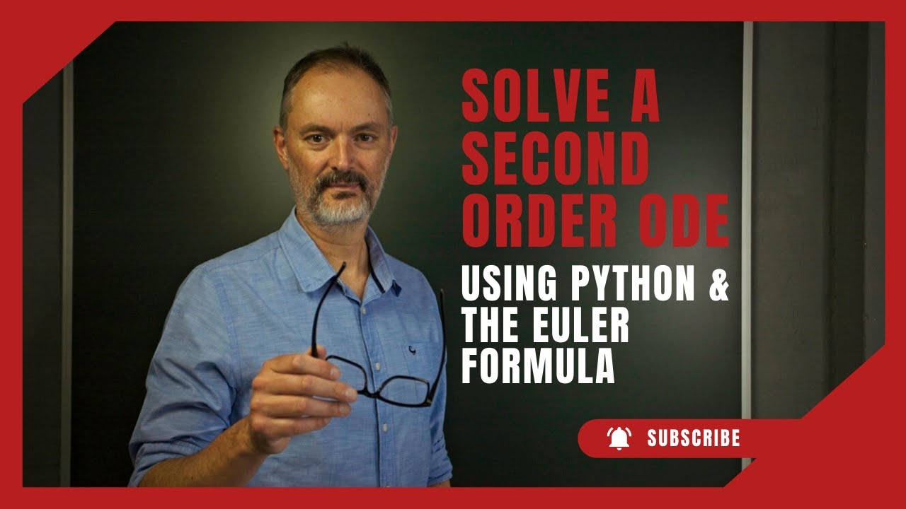 B12 Second order ODEs solved with Python using the Euler formula