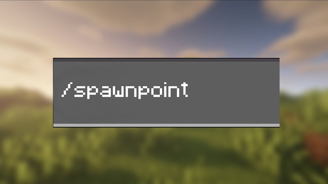 How to use the /spawnpoint Command in Minecraft Bedrock
