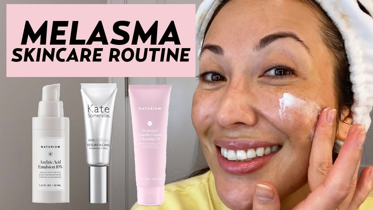Melasma & Hyperpigmentation Nighttime Skincare Routine Featuring NATURIUM | Skincare with Susan Yara