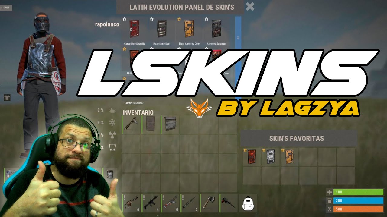 THE BEST PLUGGIN FOR SKINS ON #RUST SERVER 2022