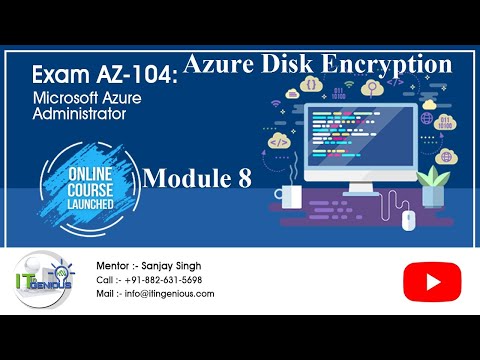 Azure Administrator (Az-104)-Azure Disk Encryption