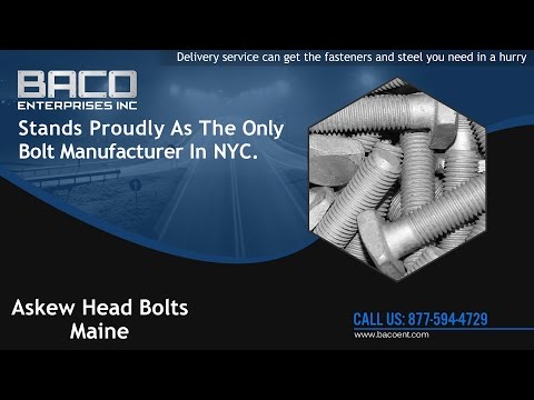 Askew Head Bolts Maine | Manufacturing For America