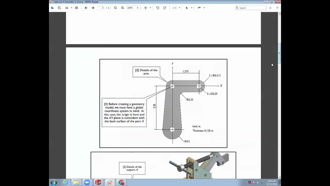 Desing Threaded Shaft Clamp Assembly 1
