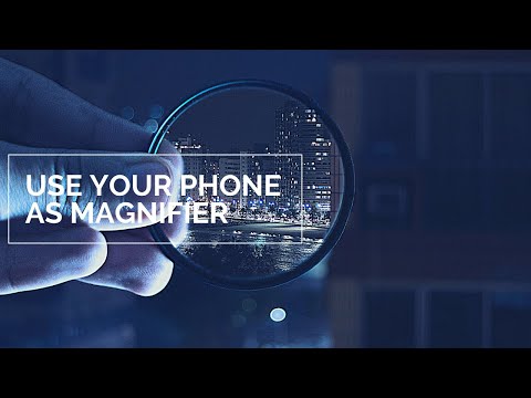 How to use magnifier on iPhone