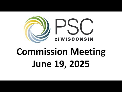 PSC Commission Meeting 6/19/2025