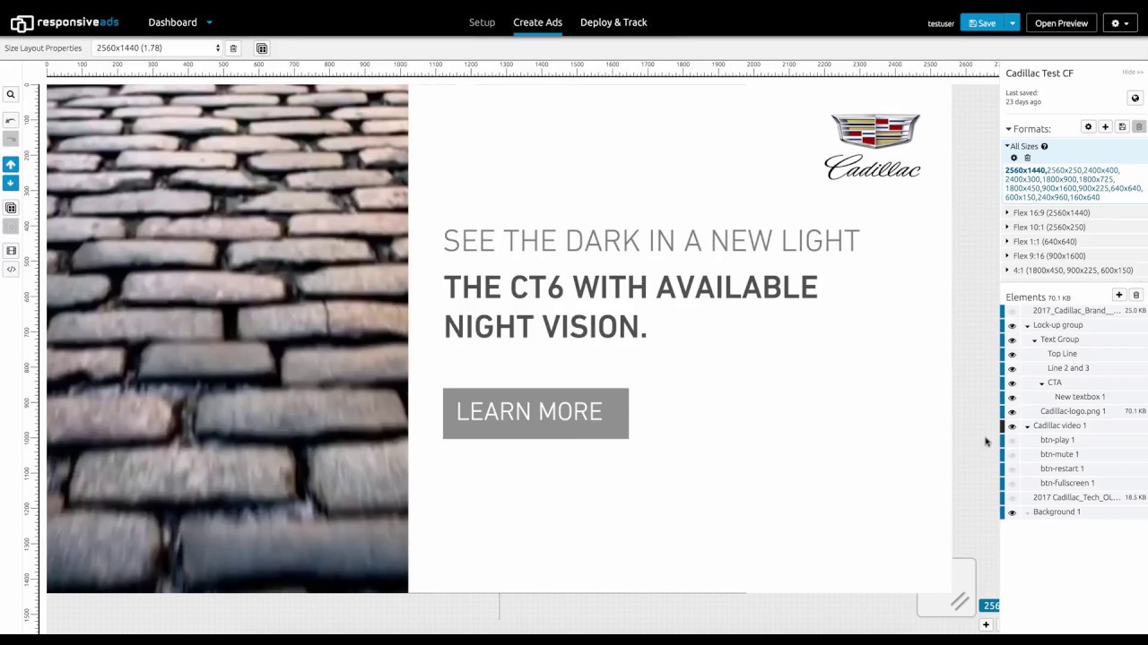 Responsive Ads Studio (IAB Flex Ads)