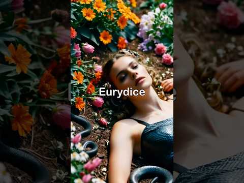 Eurydice, the wife of Orpheus. #kaos #netflix #facts #mythology #eurydice #ridi #orpheus #zeus