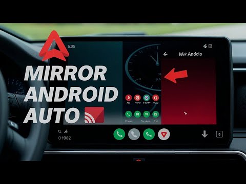 Mirror/Cast Android Screen To Android Auto Using Screen Auto