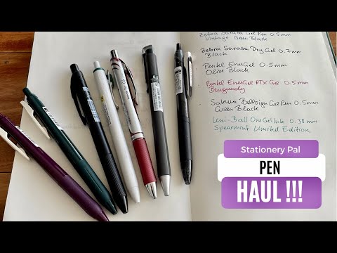 Stationery Pal Pen HAUL + Discount Code