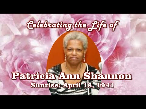 Life Celebration of Patricia Ann Shannon