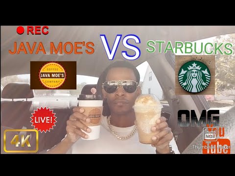 JAVA MOES COFFEE VS STARBUCKS *LET SEE WHO WINS*