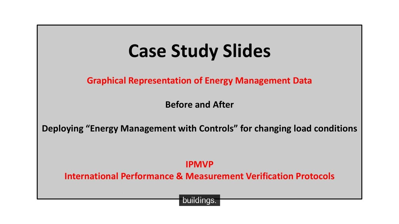 Energy Efficiency Case Study Slides