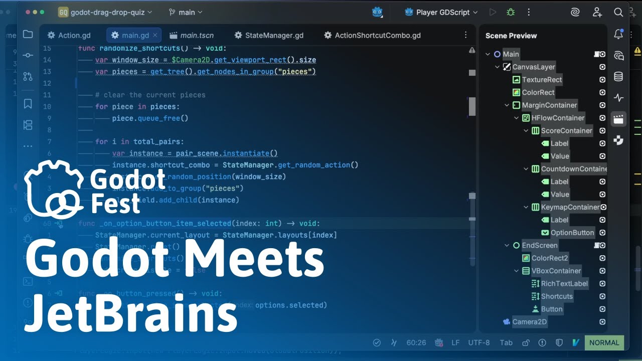 Matt Ellis: Godot meets JetBrains: Building IDE tools for a growing engine
