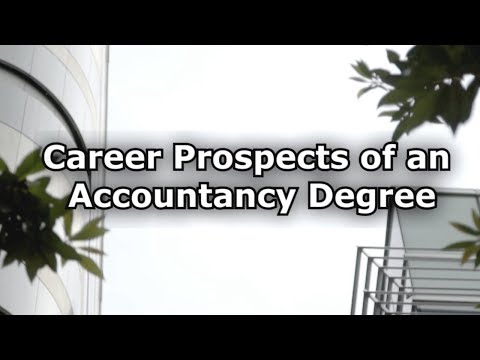 Career Prospects of an Accountancy Degree
