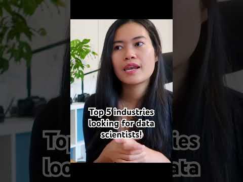 Top 5 industries looking for data scientist! #datascience #datascientist #jobmarkettrends #job