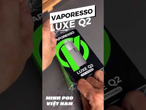 Unboxing em Lux Q2 by VAPORESSO👽✨#vape#vapelife #vapeshop #asmr#asmrsounds #unboxing#viral#treding