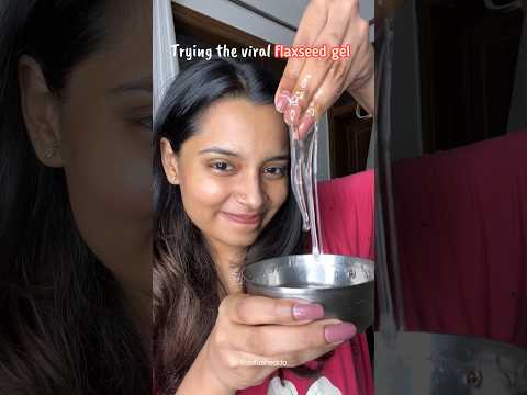 Flaxseed gel✨ #hair #hairgrowth #flaxseedgel #recipe #haircare #shorts #diy #haircare #beauty