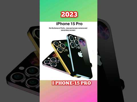 EVOLUTION OF I PHONES(2007 to 2023) ????????????????????????????????????????????????