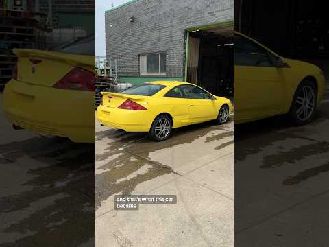 Someone junked this Lemon Mercury Cougar #mercurycougar #fordprobe #90scars #autorecycling #mechanic