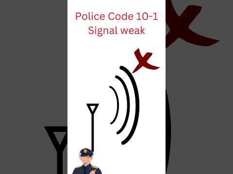 Police Code 10 1 signal weak #codes #police