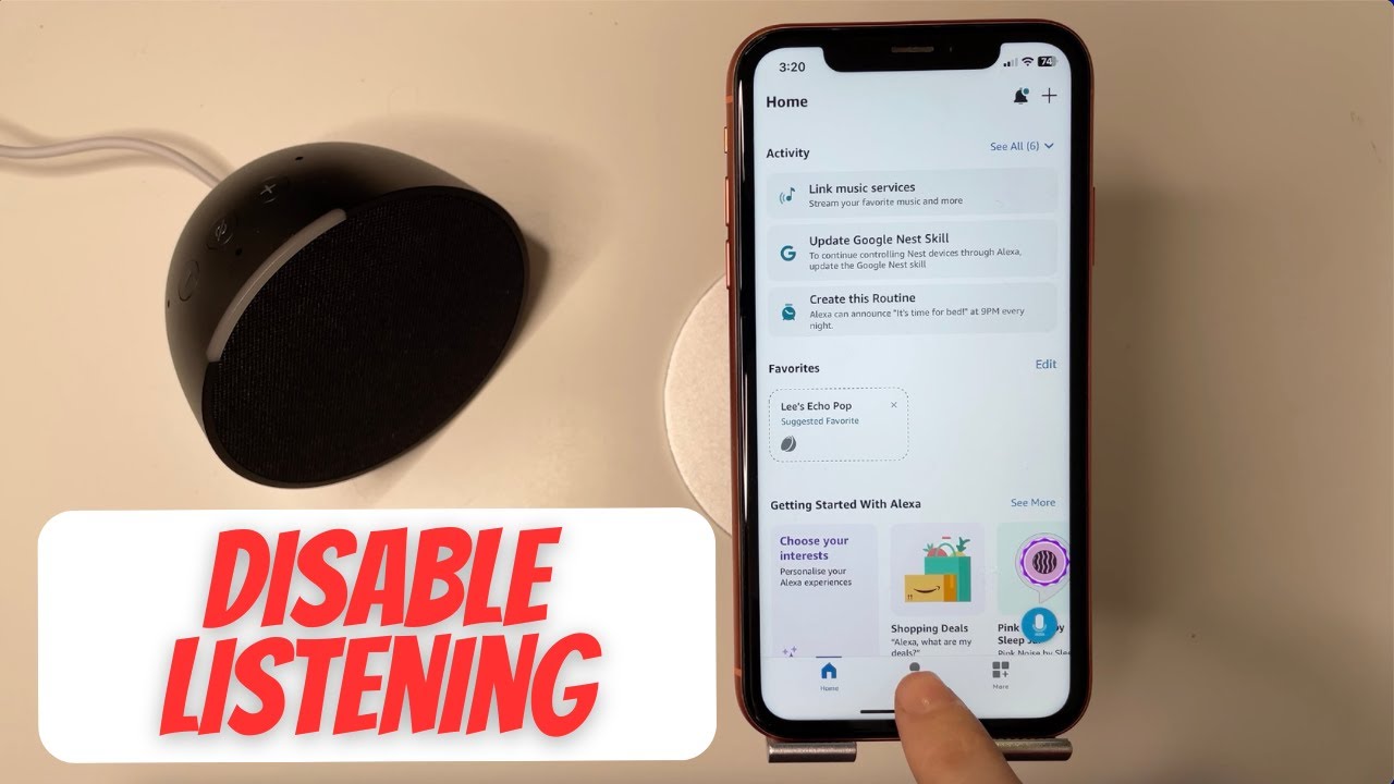 Disable Amazon Alexa Devices From Listening