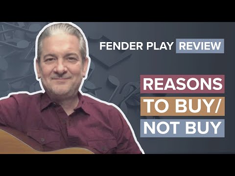 Fender Play Review - Reasons To Buy/NOT Buy