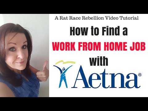How to Find a Work from Home Job with Aetna