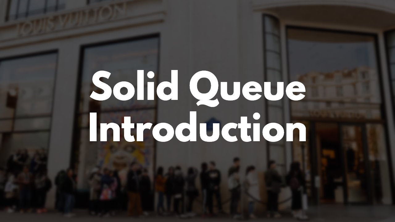How to use Solid Queue in Ruby on Rails