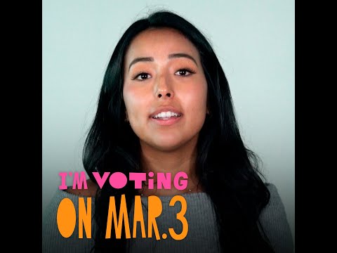 Cast your vote on Tuesday March 3!