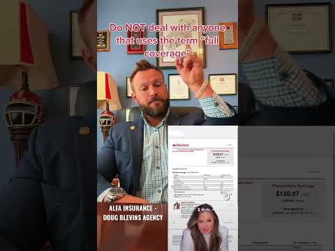 โFull coverageโ insurance is a HUGE red flag!
