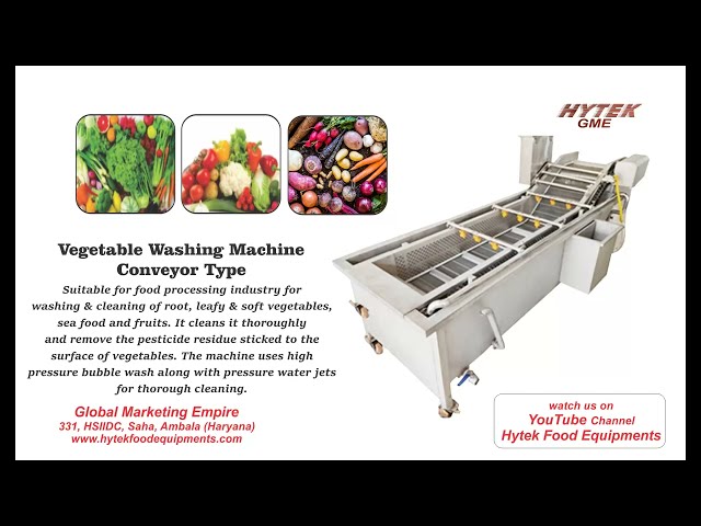 Vegetable Washing Machine - Root Vegetable Washer Manufacturer from Ambala