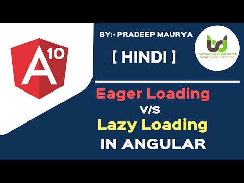 Learn Module loading in Angular | Eager Loading | Lazy Loading | Angular 10 Tutorials in Hindi ...