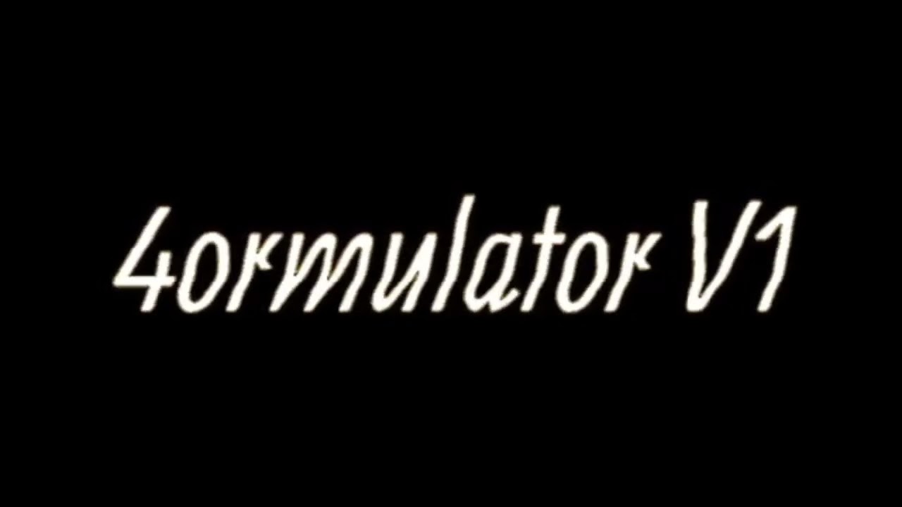 4ormulator V1 Sound Effect [Extended] In 7 minutes