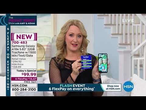 Samsung Galaxy A10e 5.83" HD 32GB Tracfone w/1500 Minute...