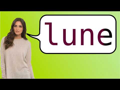 How to say 'moon' in French?