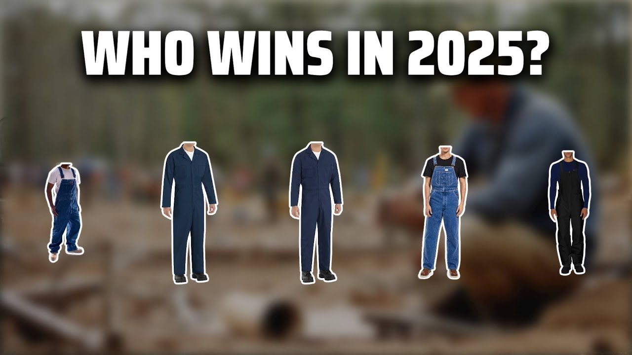 The Top 5 Best Men's Overalls in 2025 - Must Watch Before Buying!