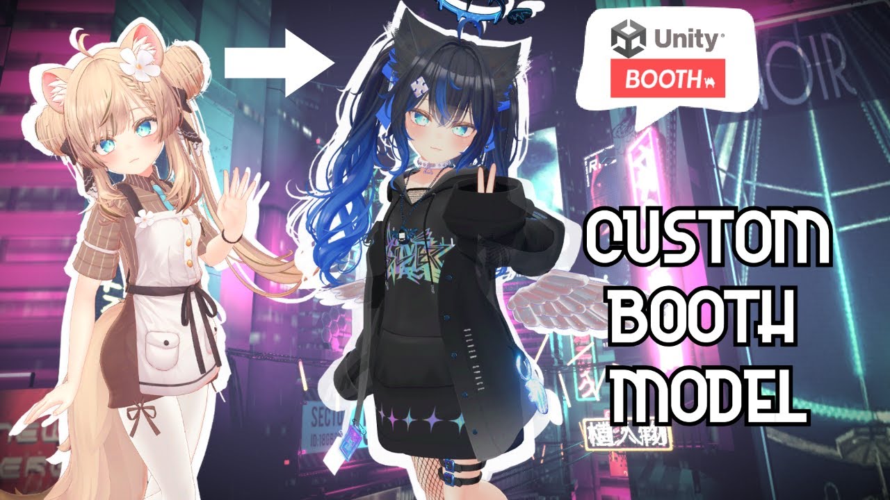 How To Create Custom BOOTH Avatar with Unity! - Full Tutorial