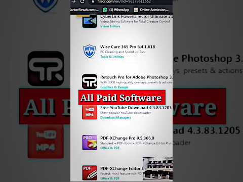 How to download paid software for free