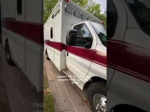 Why i chose an anbulance. Would you consider an ambulance for van life?#ambulanceconversion #vanlife